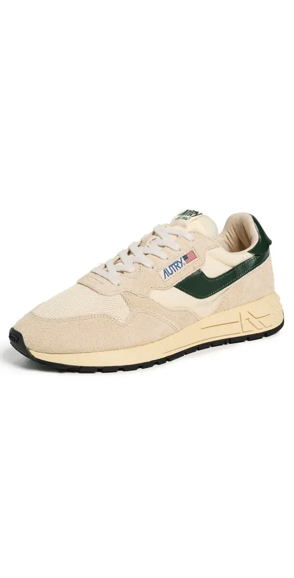 AUTRY Reelwind Low Sneakers - Suede/net Ecru/mount