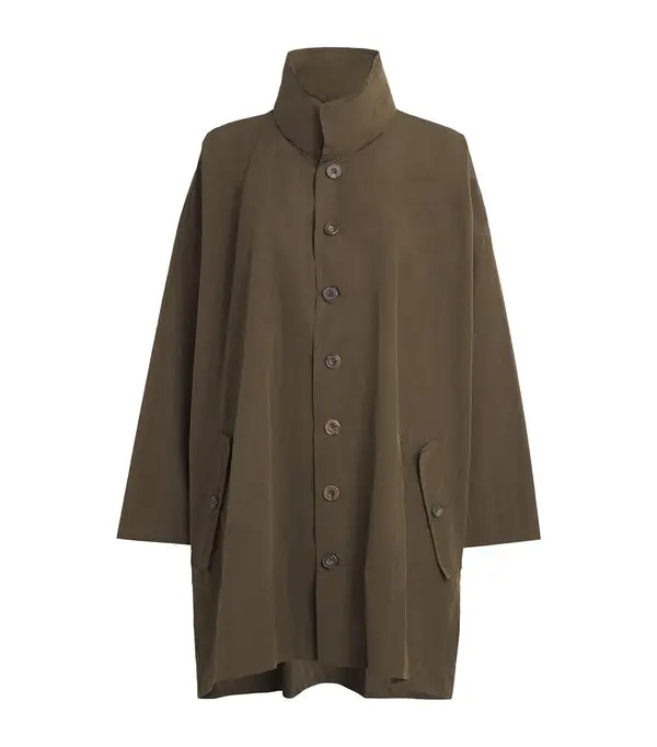Eskandar Woven Raincoat