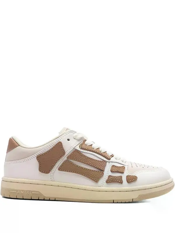 Amiri Skel Top Low Sneakers - Brown
