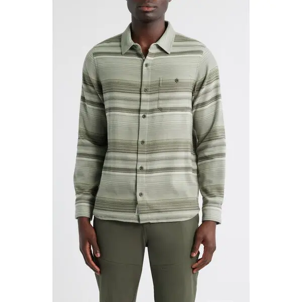 FREE FLY Seawool Flannel Button-up Shirt