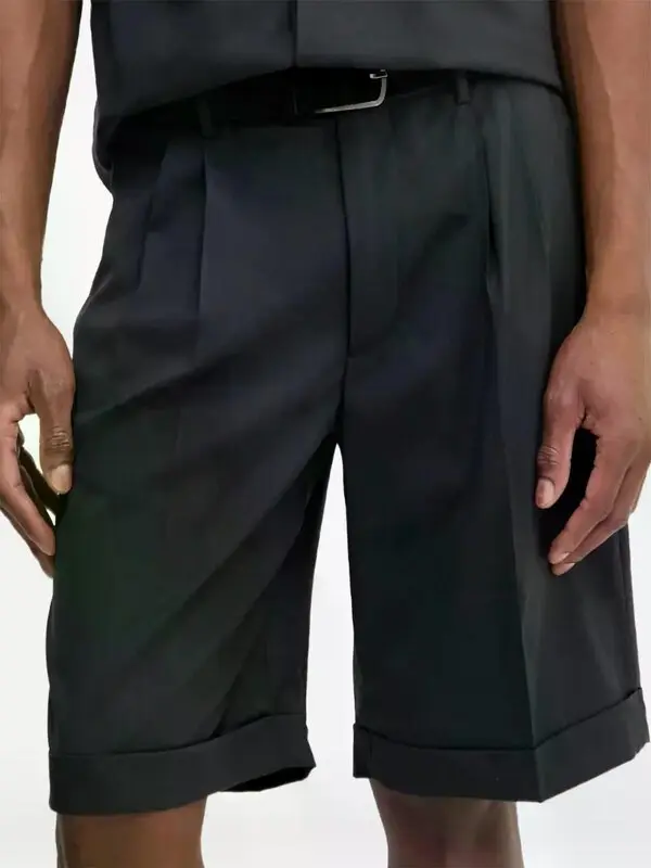 Barena Venezia Pleated Cuffed Shorts