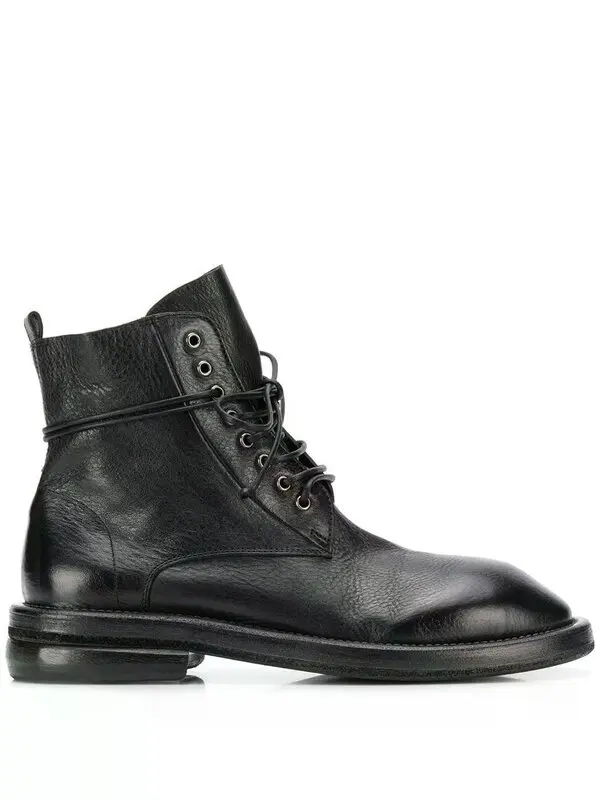 Marsèll Leather Lace-up Combat Boots