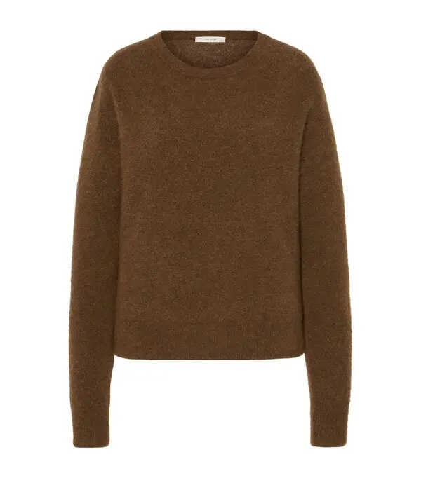 THE ROW Lorynna Cashmere-silk Sweater - Brown