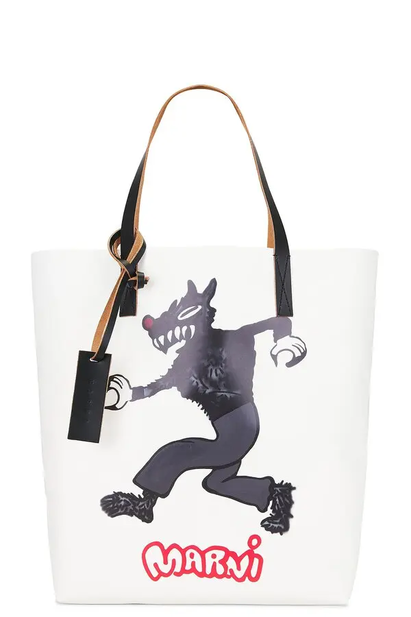 Marni Tribeca Tote - Black & White
