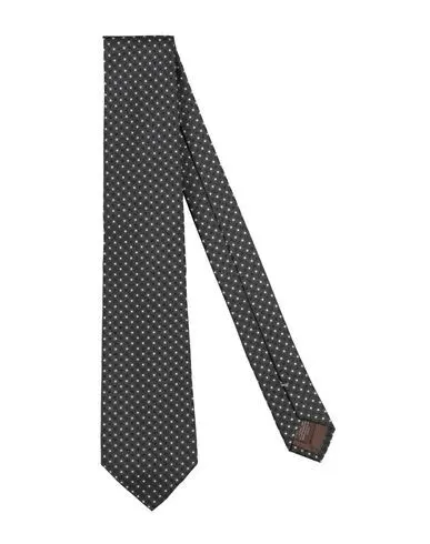 Canali Silk Polka-dot Necktie - Grey
