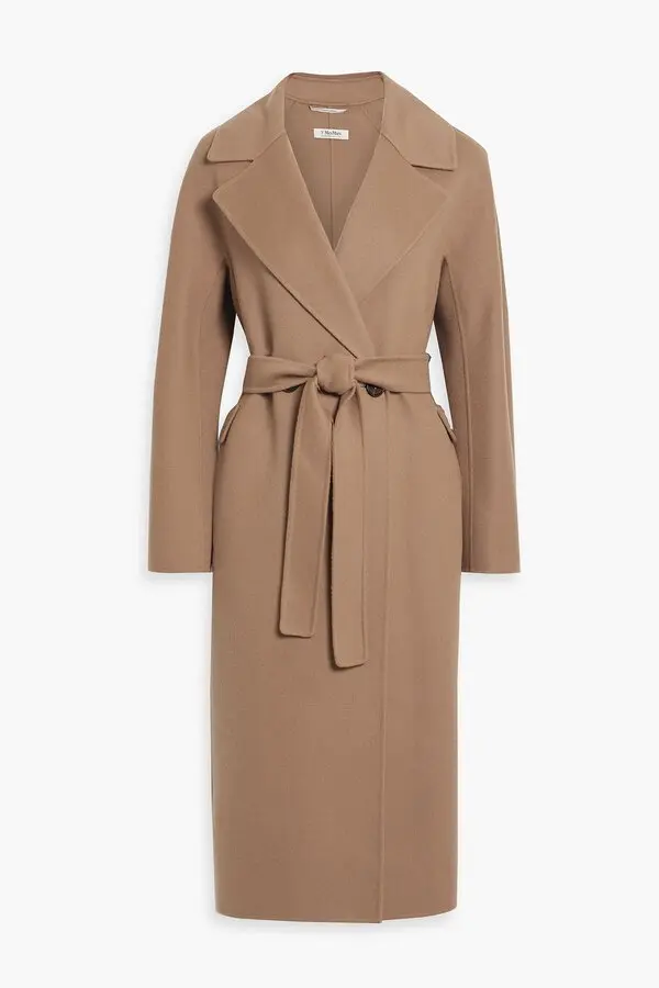 Max Mara Zenith Double-breasted Wool-felt Coat