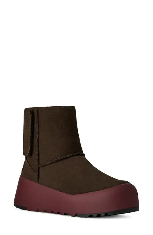 UGG Classic Streetscape Bootie - Dusted Cocoa /wild Grape