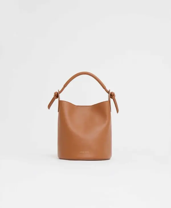 MANSUR GAVRIEL Mini Fortuna Bucket Bag - Tan