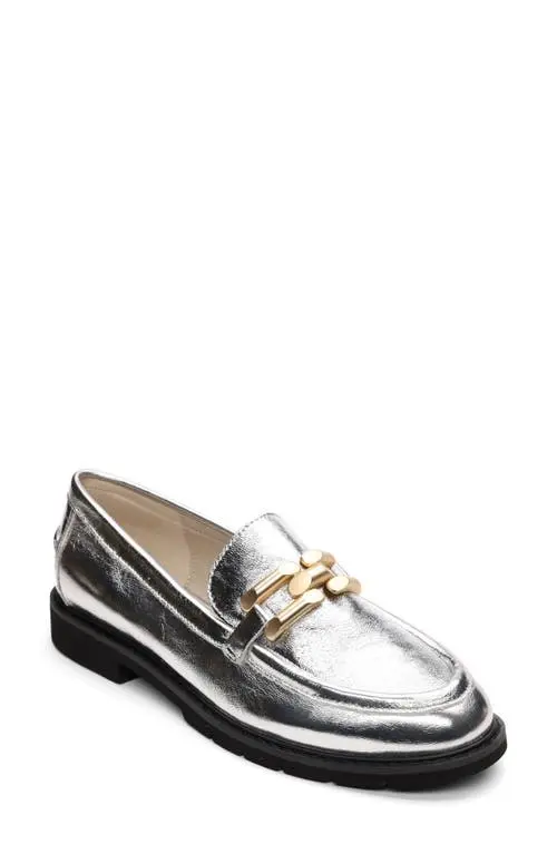 Sanctuary Whitney Bit Loafer - Silver