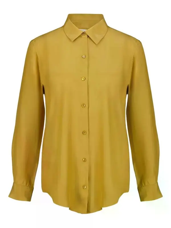 PAULA Long-sleeve Button-fastening Shirt