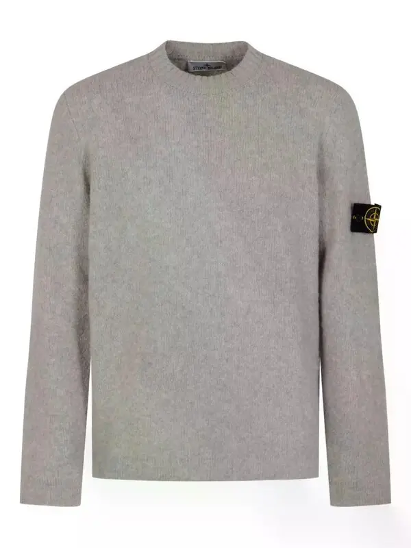 Stone Island Compass Motif Sweater