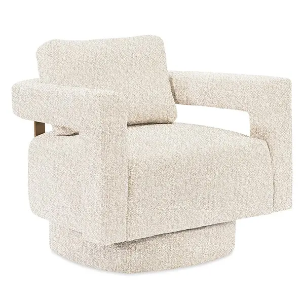 INTERLUDE HOME Modena Classic Swivel Chair