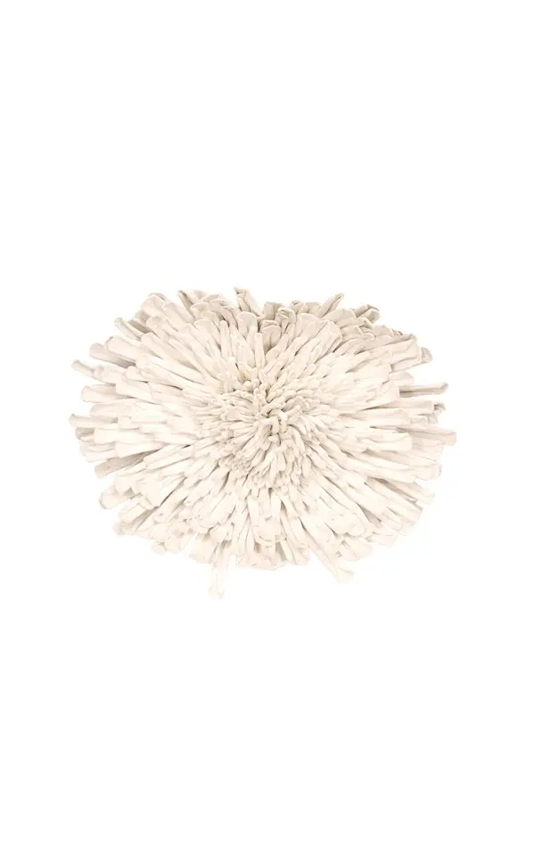 Alaïa Flower-detailed Leather Choker - Ivory