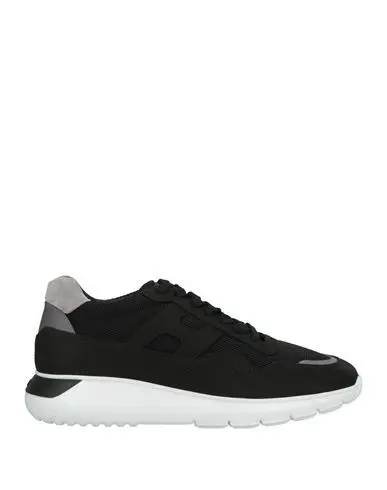 Hogan Interactive Sneakers In Leather And Textile Fibers