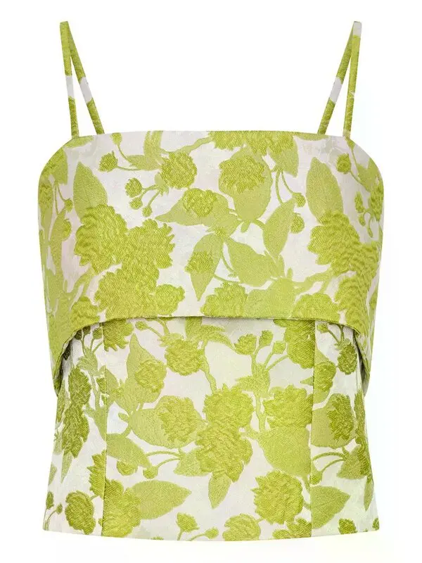 Anna Quan Tilly Floral-print Layered Top
