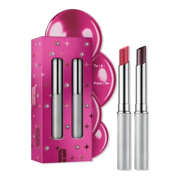 CLINIQUE Almost Lipstick In Black Honey And Pink Honey Stocking Stuffer