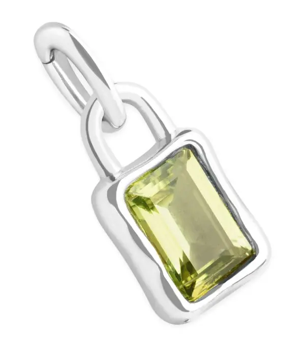 ASTRID & MIYU Rhinestone-plated August Birthstone Charm
