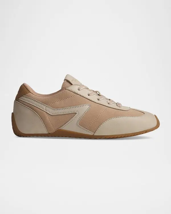 Rag & Bone Retro Runner Mixed Leather Sneakers