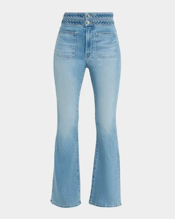 Veronica Beard Beverly High-rise Flare Jeans