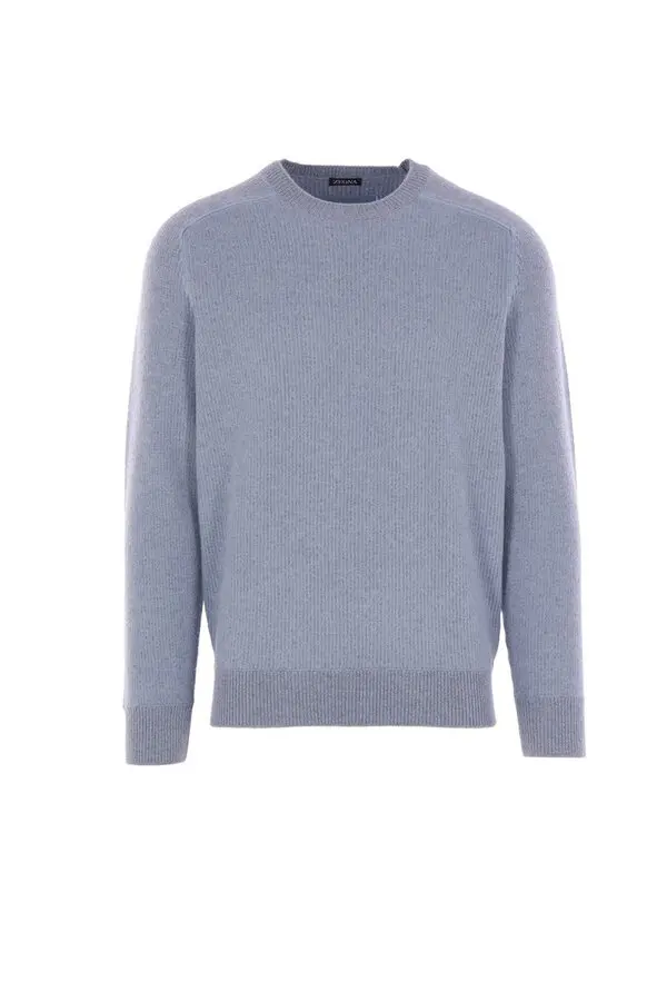 Zegna Ribbed Cashmere Sweater