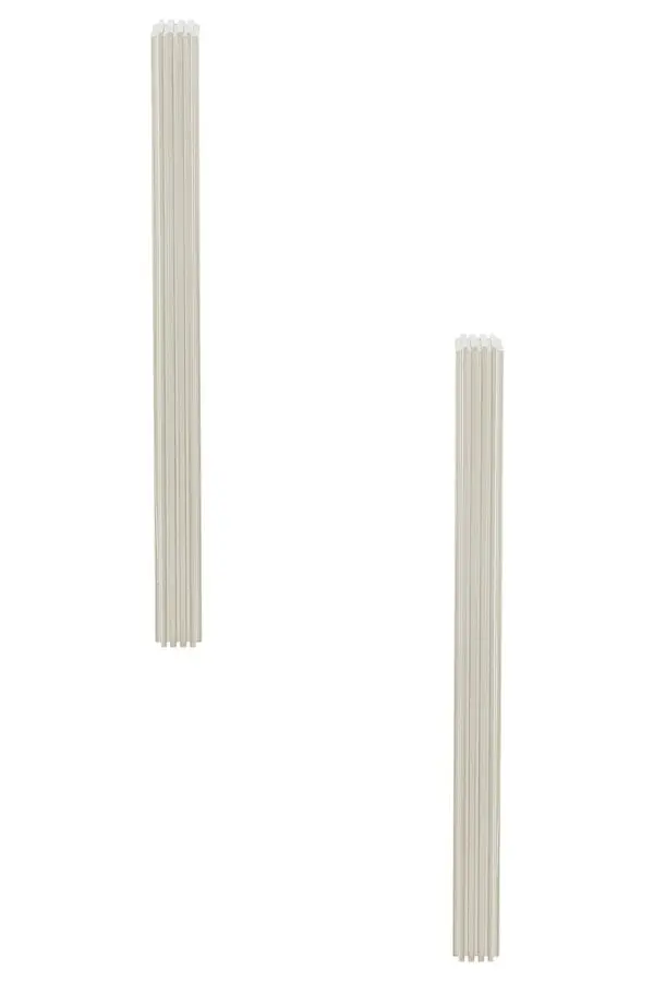 Khaite Empire Long Earrings - Silver