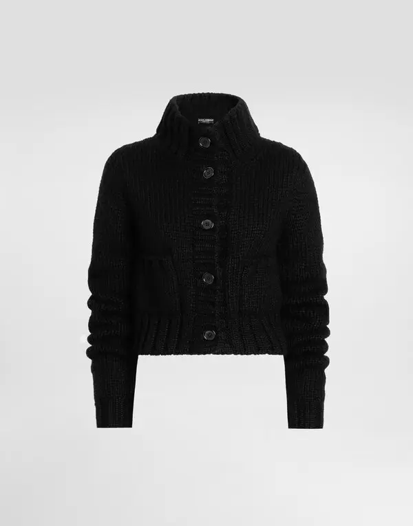 Dolce & Gabbana Virgin Wool And Cashmere Cardigan