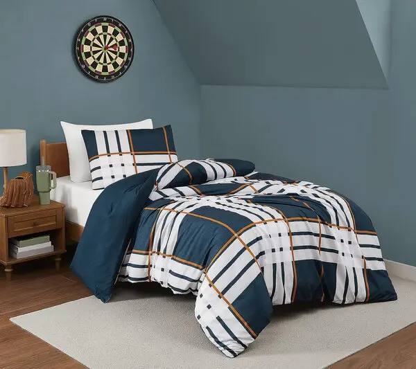 TRULY SOFT Henry Plaid 2 Piece Twin Xl Comforte R Set