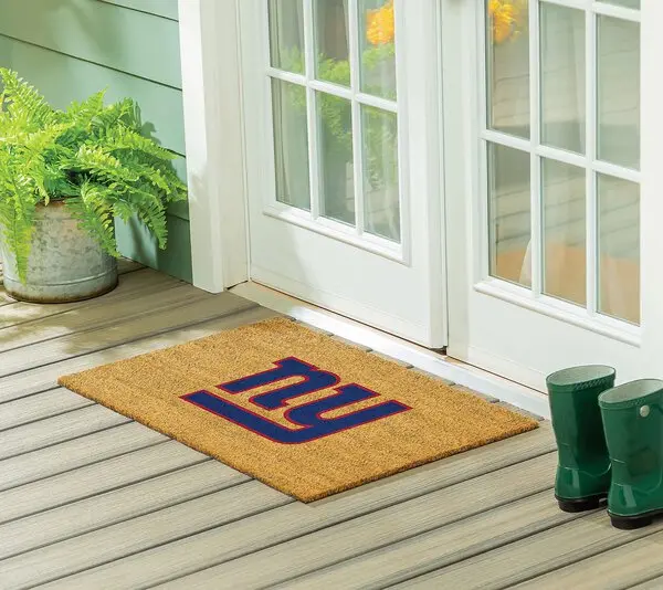 EVERGREEN 24'x36' Nfl Team Color Logo Large Coi R Door Mat