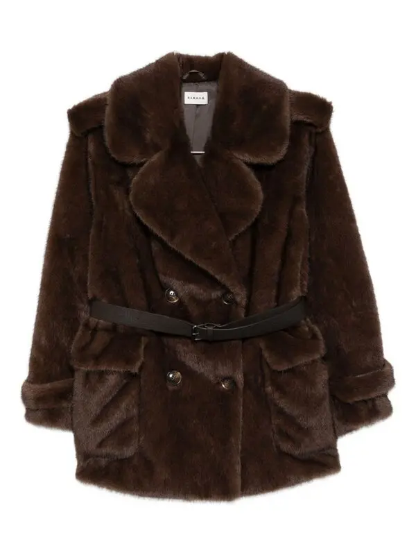 P.a.r.o.s.h Faux Fur Coat