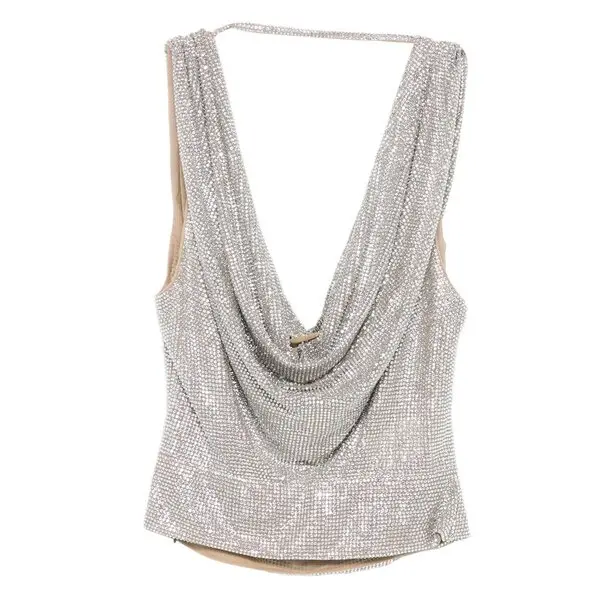 Giuseppe Di Morabito Embellished Sleeveless Top
