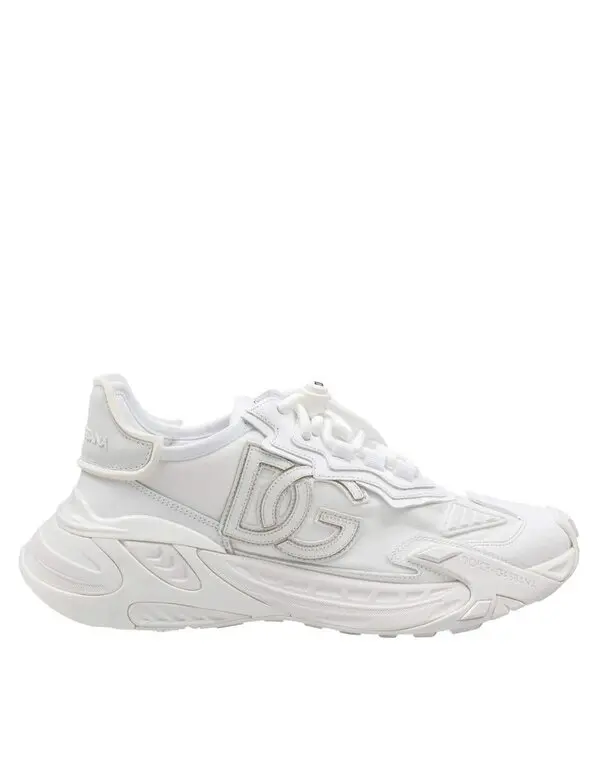 Dolce & Gabbana Fabric Sneakers - White