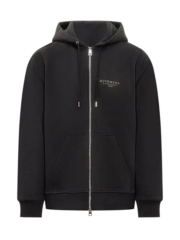 Givenchy Hooded Sweatshirt - Black