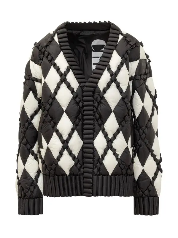 RAXXY Two-tone Quilted Jacket - Multicolor