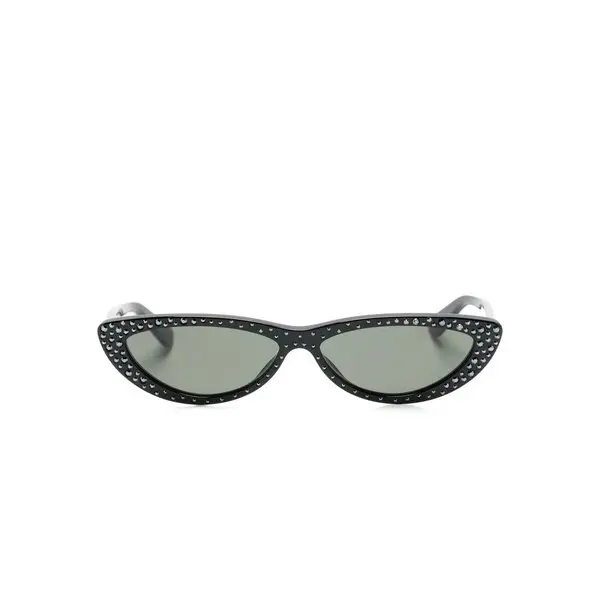 Alexander McQueen Cat-eye Frame Embellished Sunglasses