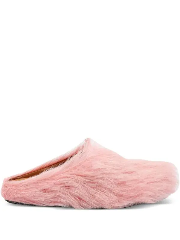 Marni Calfskin Mules - Multicolor