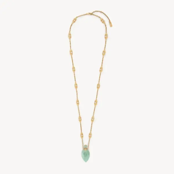 Chloé Elixir Pendant Necklace - Green