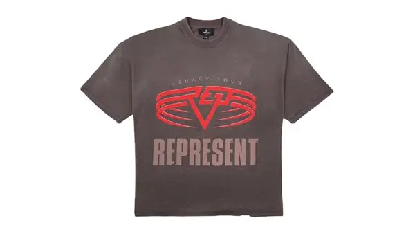 REPRESENT Mlm10017630 Living Legacy Tee Shirt - Washed Ecru