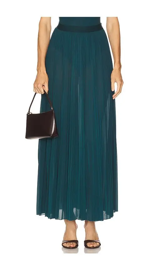Ronny Kobo Mist Skirt - Deep Teal