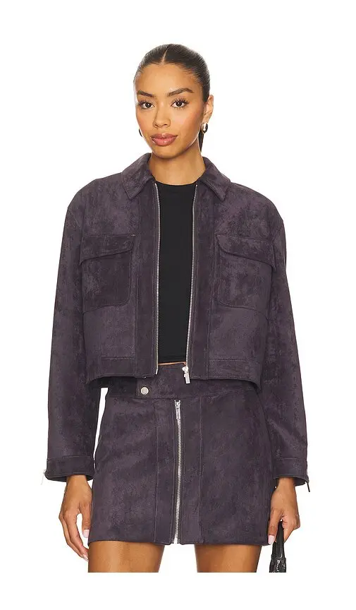 Amanda Uprichard Becker Zip-up Jacket
