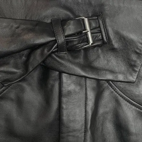 Isabel Marant Chani Leather Mini Skirt