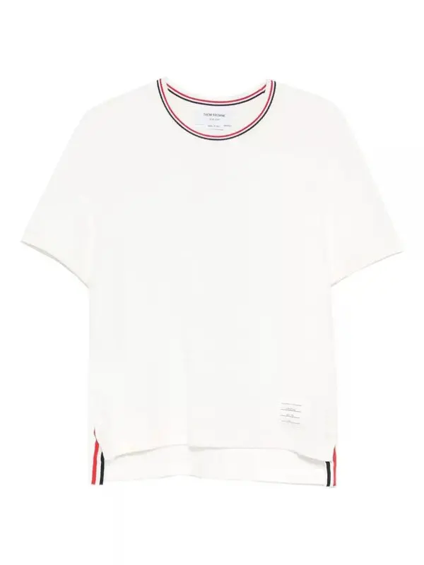 Thom Browne Crew-neck T-shirt - White