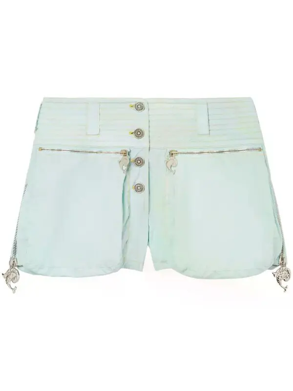 Emilio Pucci Toile Cargo Shorts - Blue