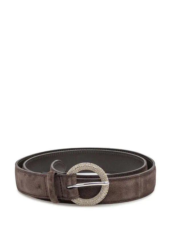 ORTIGNI Belt With Jewel Buckle