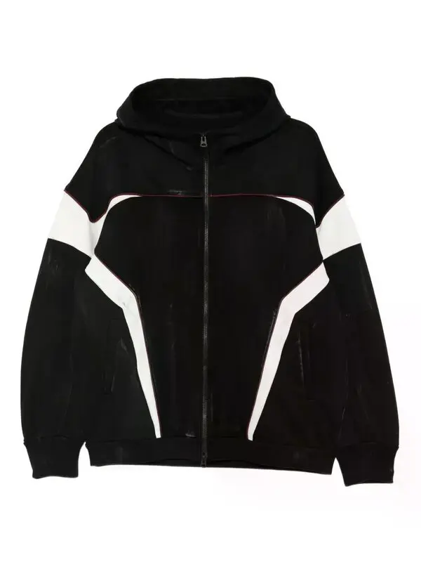 CROQUIS Dirty-wash Designed Hoodie