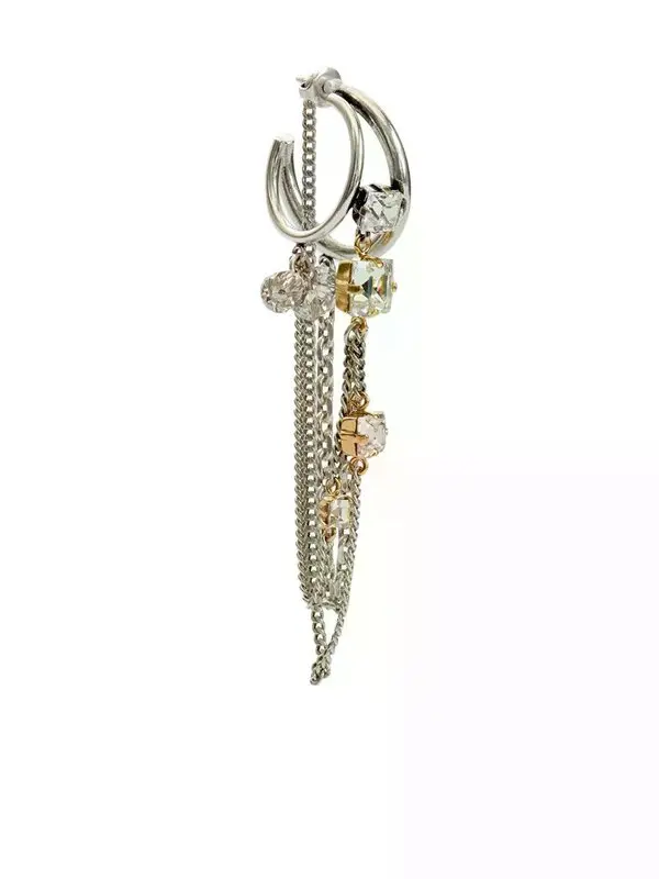 Isabel Marant Jodie Crystal-embellished Hoop Earrings