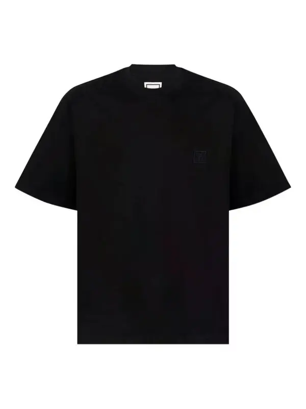 WOOYOUNGMI Abstract-print T-shirt - Black