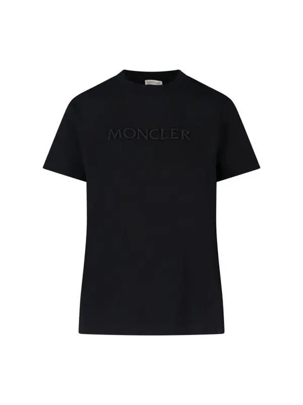 Moncler T-shirts And Polos - Black