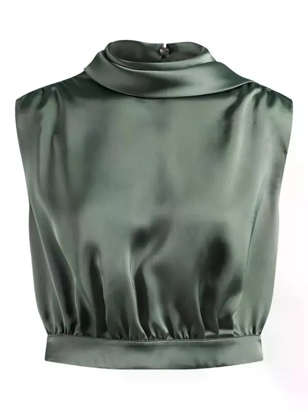 Hugo Boss High-neck Sleeveless Top
