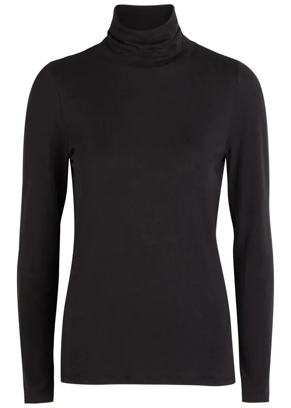 Eileen Fisher Turtle-neck Jersey Top