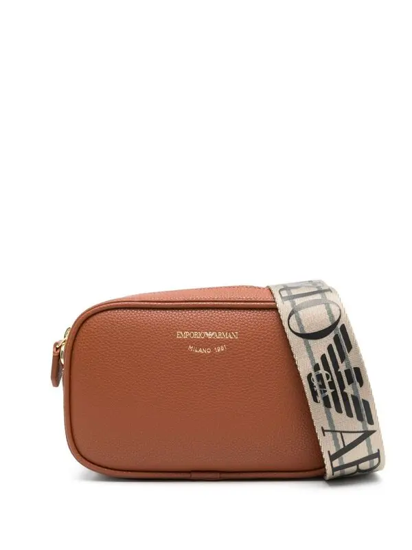 Emporio Armani Crossbody Camera Bag - Brown
